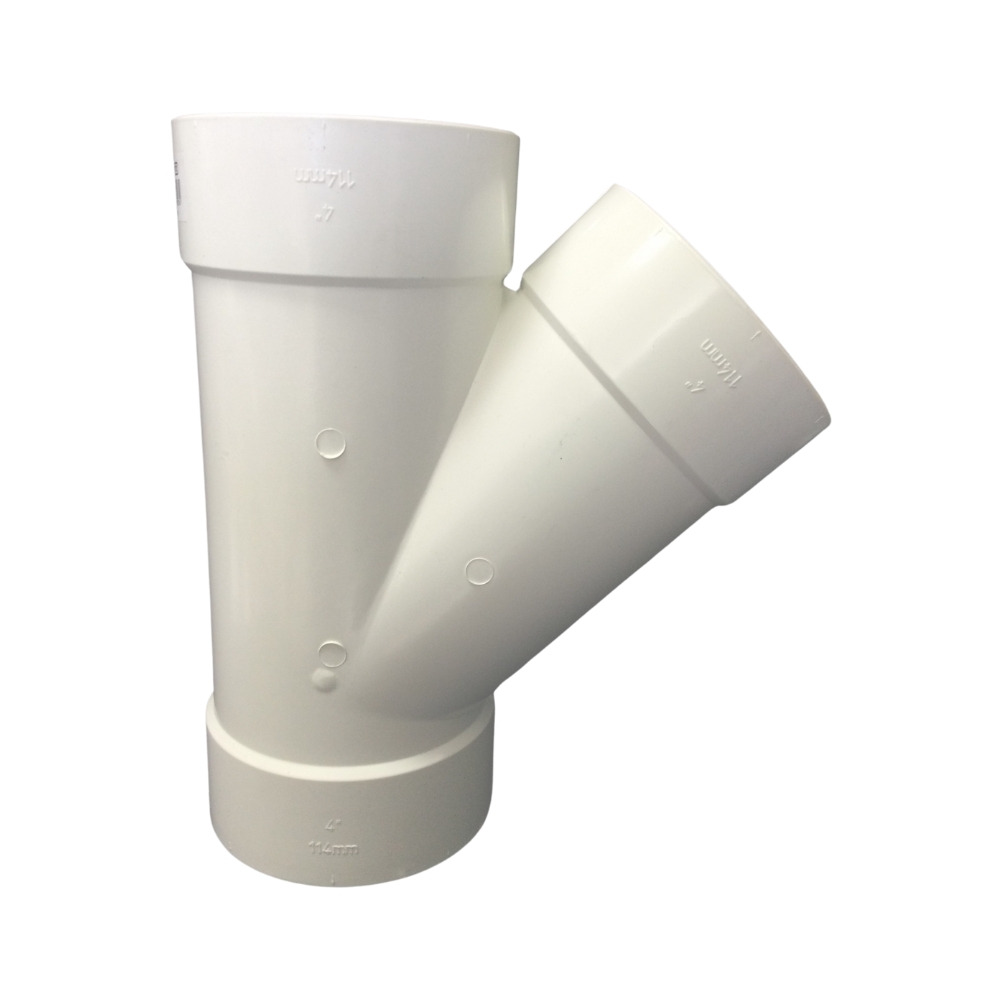 Yee pvc dwv 100mm-4 pulgadas sanitario liviano c/c | HOPSA Tienda Online