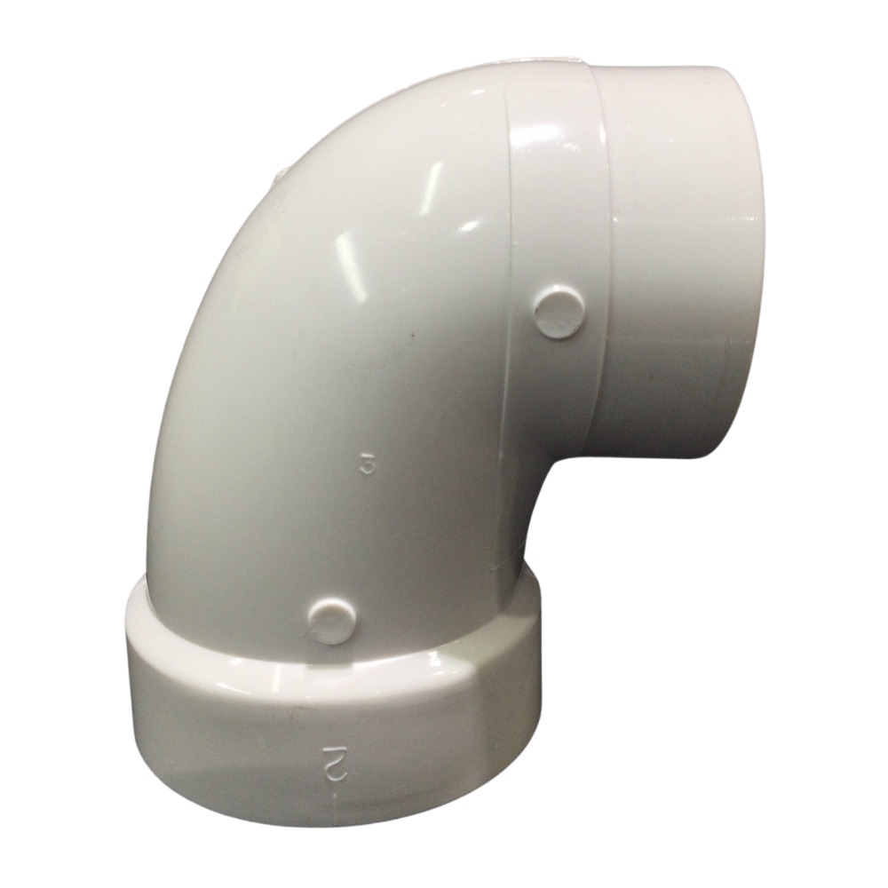Codo 90° pvc dwv 50mm-2" sanitario liviano c/c | HOPSA Tienda Online