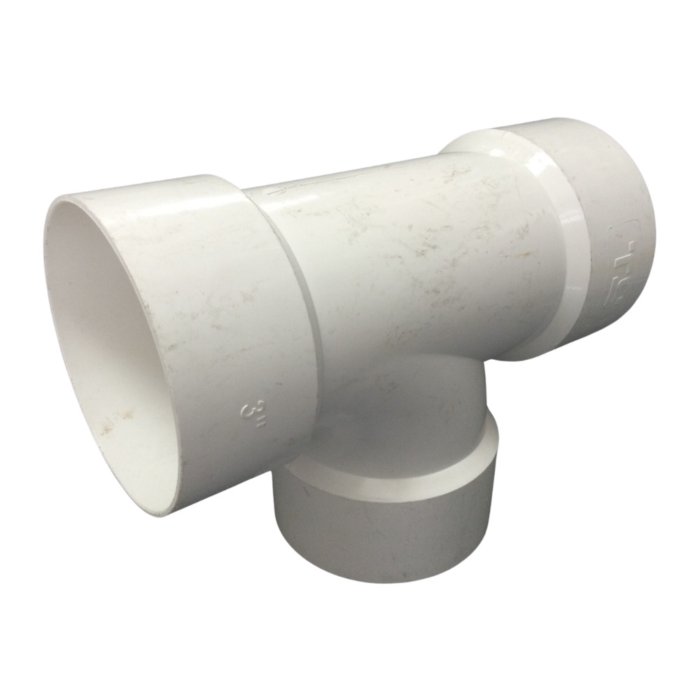 Tee pvc dwv 75 mm-3" sanitario liviano c/c | HOPSA Tienda Online