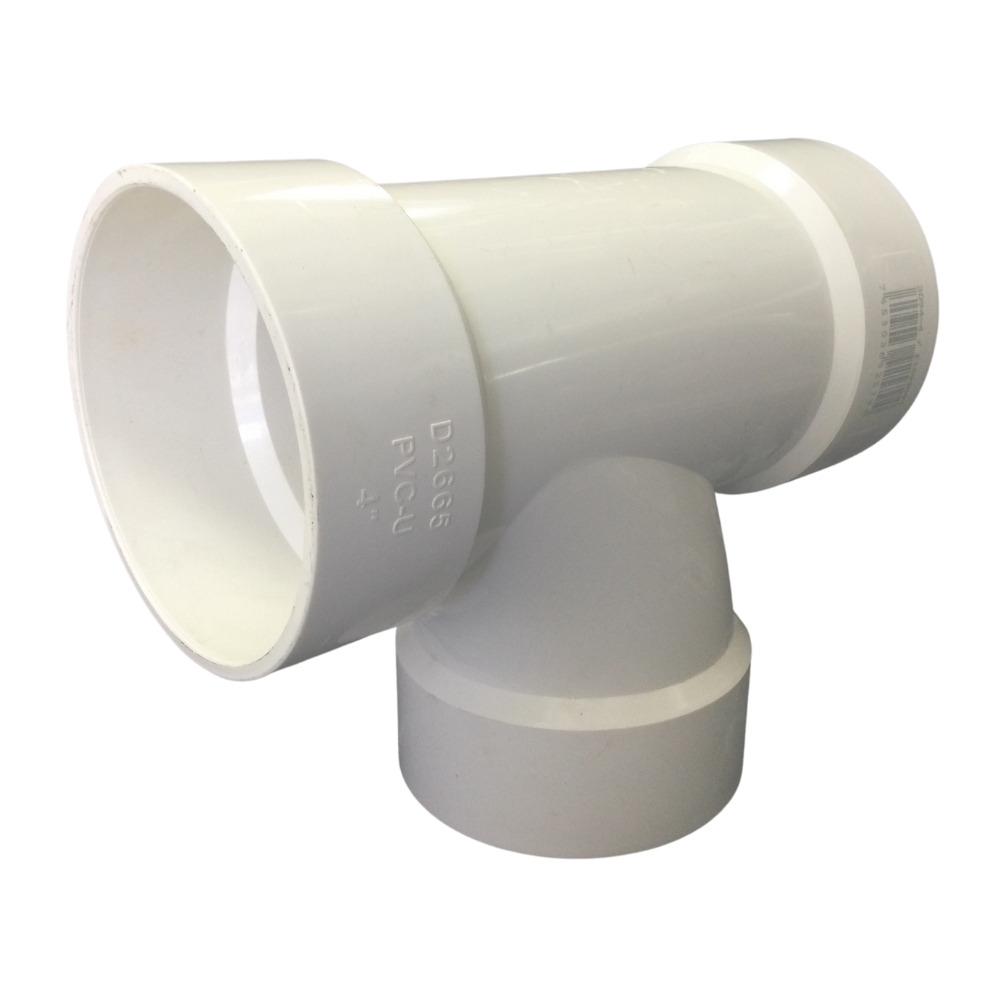 Tee pvc 100mm-4 pulgadas presion sch-40 c/c | HOPSA Tienda Online