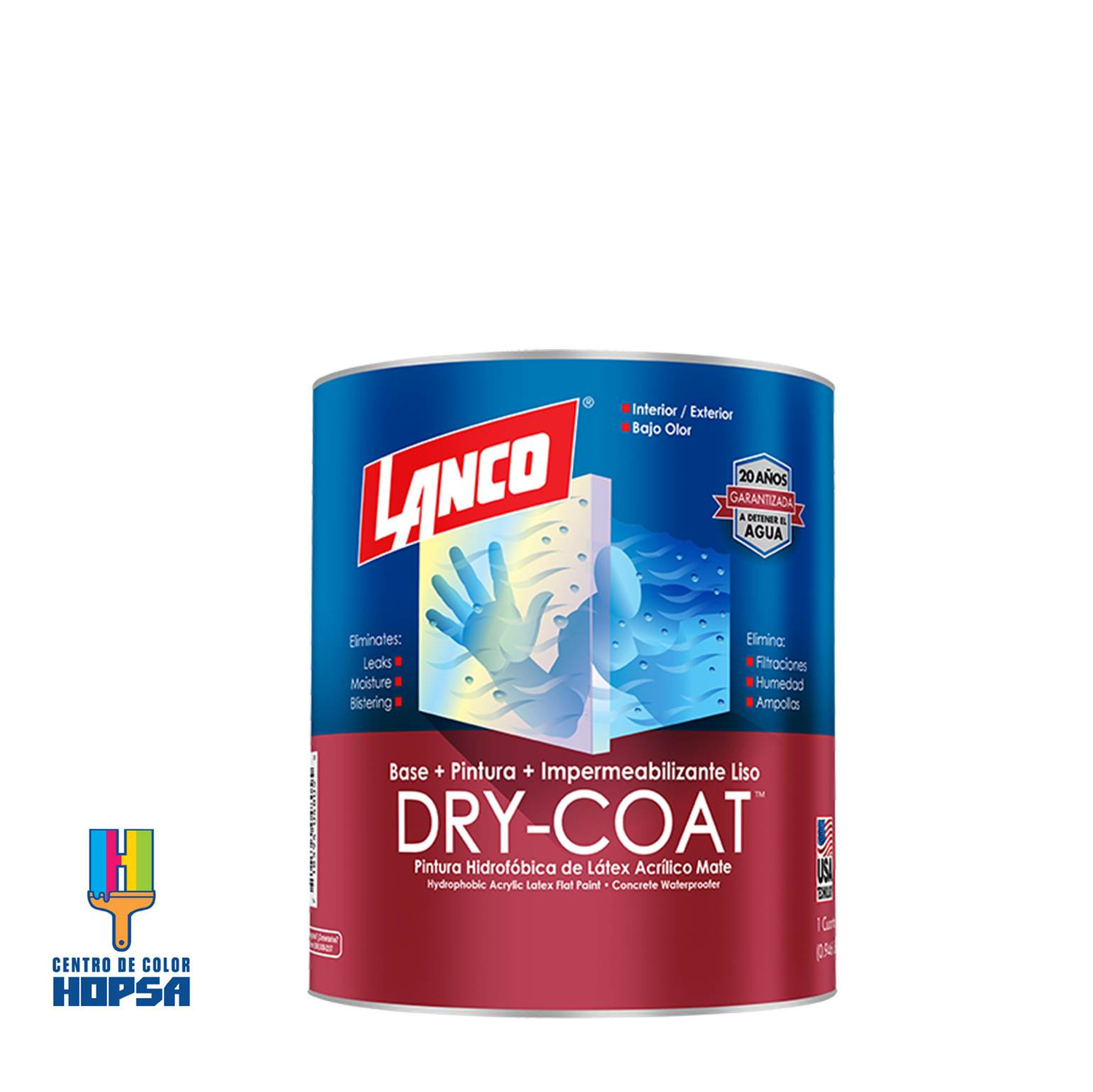 Pintura dry coat tint 1/4 dc477-5 lanco | HOPSA Tienda Online