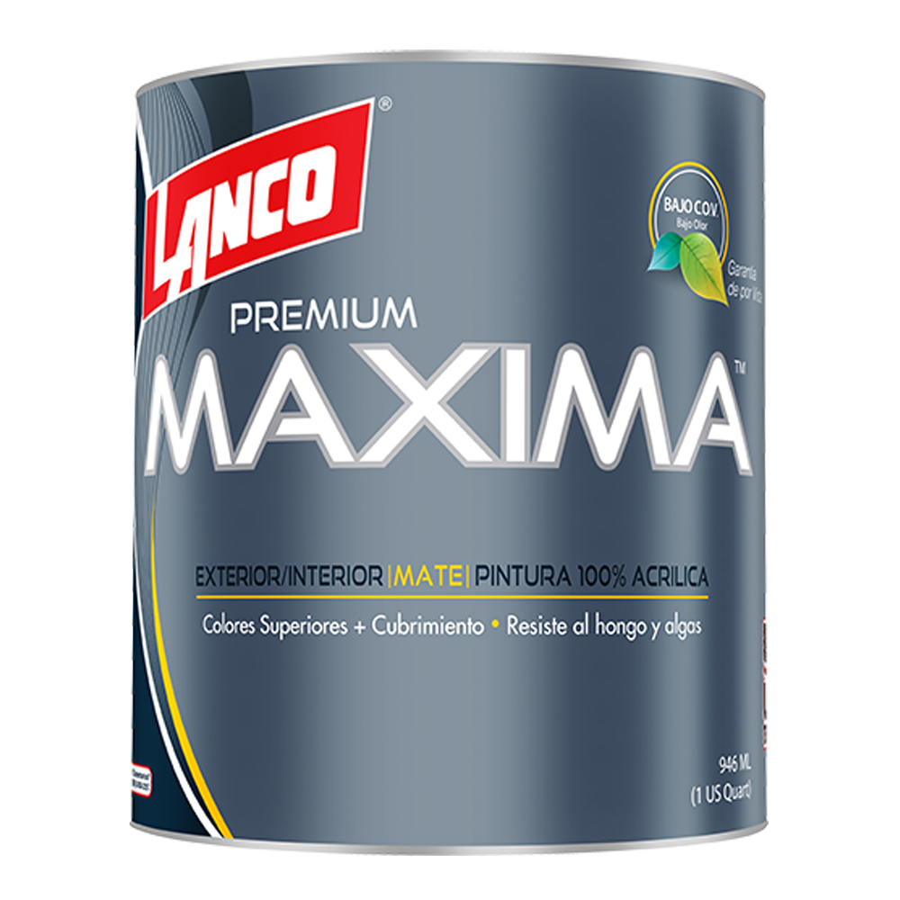 Pintura maxima premium tint cuarto ma682-5 lanco | HOPSA Tienda Online