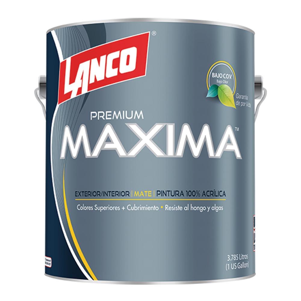 Pintura maxima premium blanco galon ma680-4 lanco | HOPSA Tienda Online