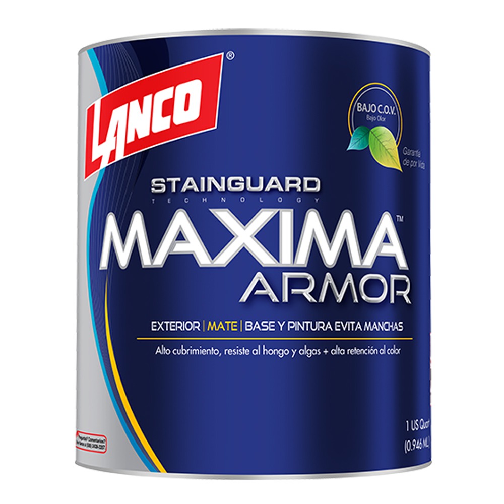 Pintura maxima armor tint cuarto ma3502-5 lanco | HOPSA Tienda Online