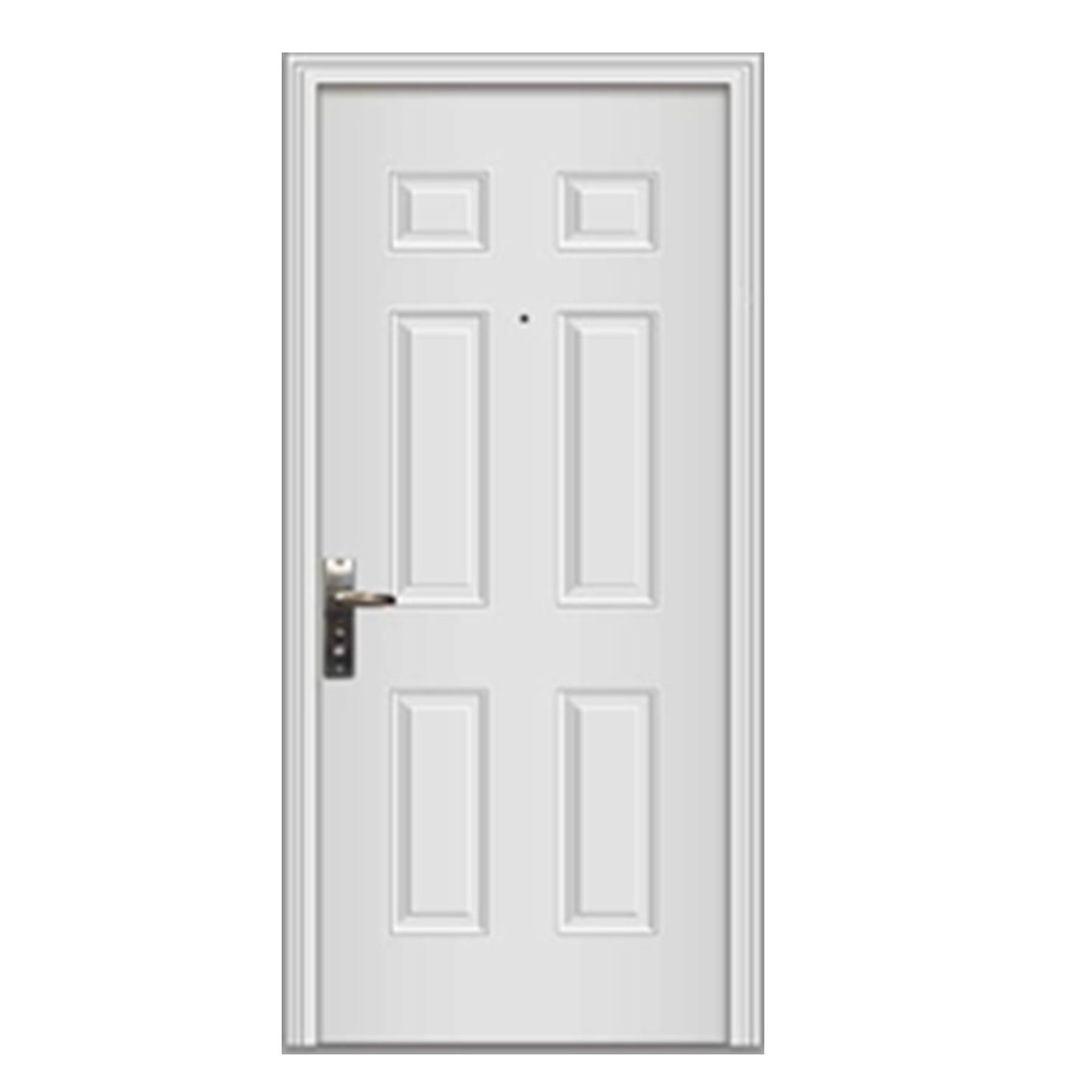 Puerta multipuntos galvanizada 6 paneles 3x7 pies serie 4000 acabado ...