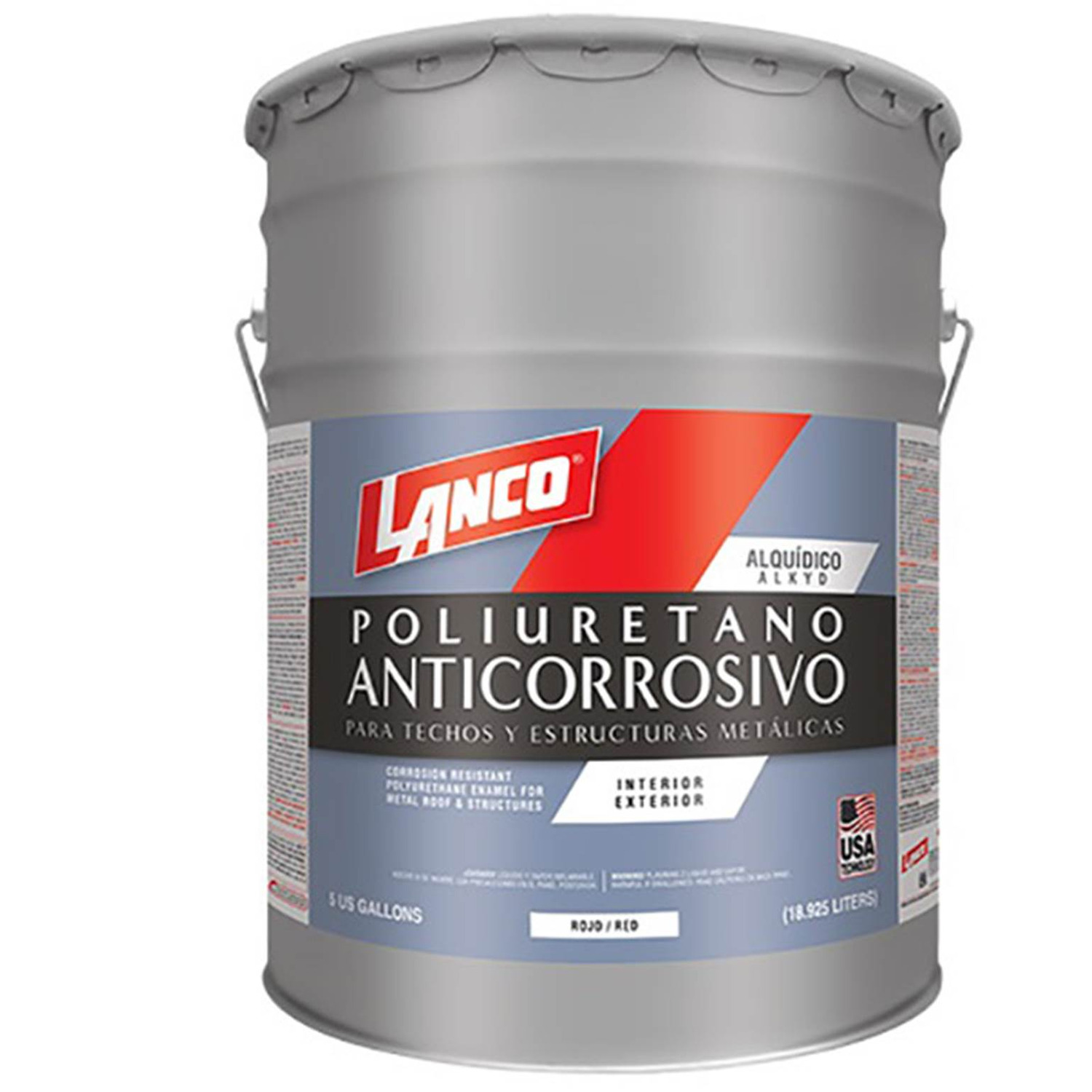 Pintura anticorrosivo poliuretano azul 5 galones mm94-2 lanco | HOPSA ...