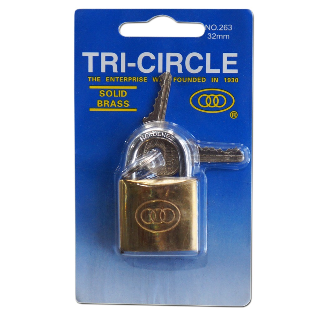 Candado tri-circle 32mm | HOPSA Tienda Online