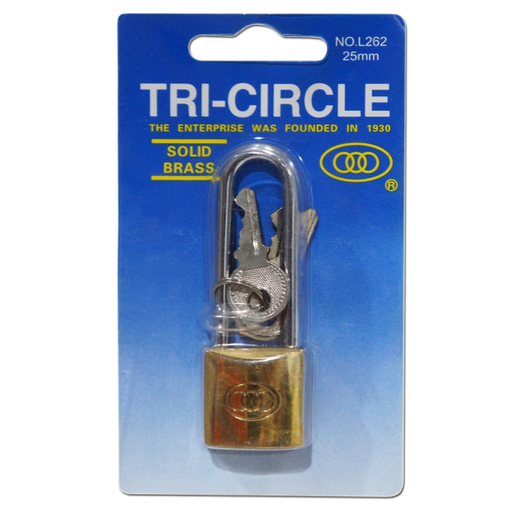 Candado tri-circle arco largo 32mm | HOPSA Tienda Online
