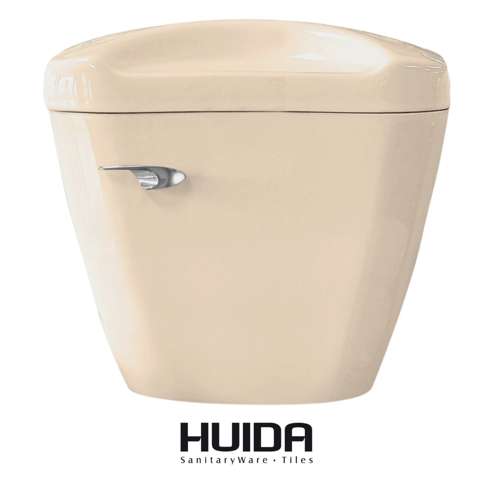 Inodoro dos piezas elongado color crema huida | HOPSA Tienda Online