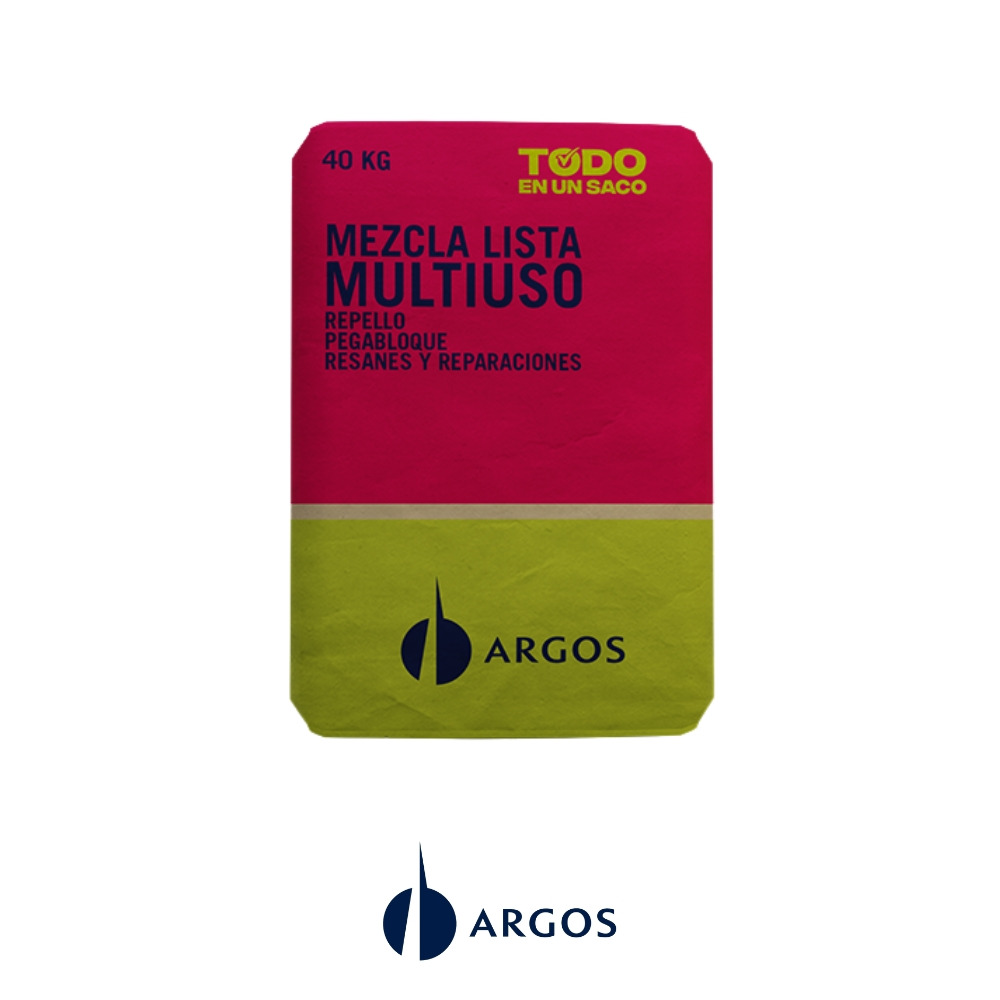 Mezcla lista multiusos 40 kg argos | HOPSA Tienda Online