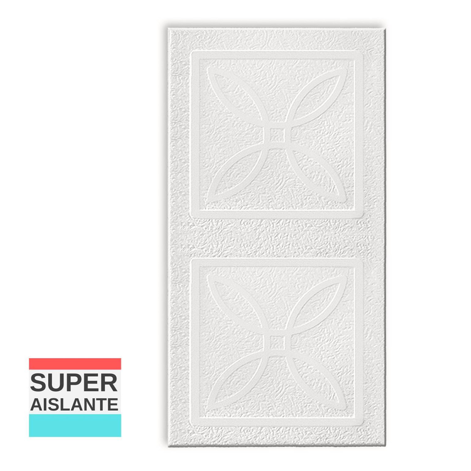 Cielo raso foam estampado jardin aislante d12 2' x 4' x 2 pulgadas ...