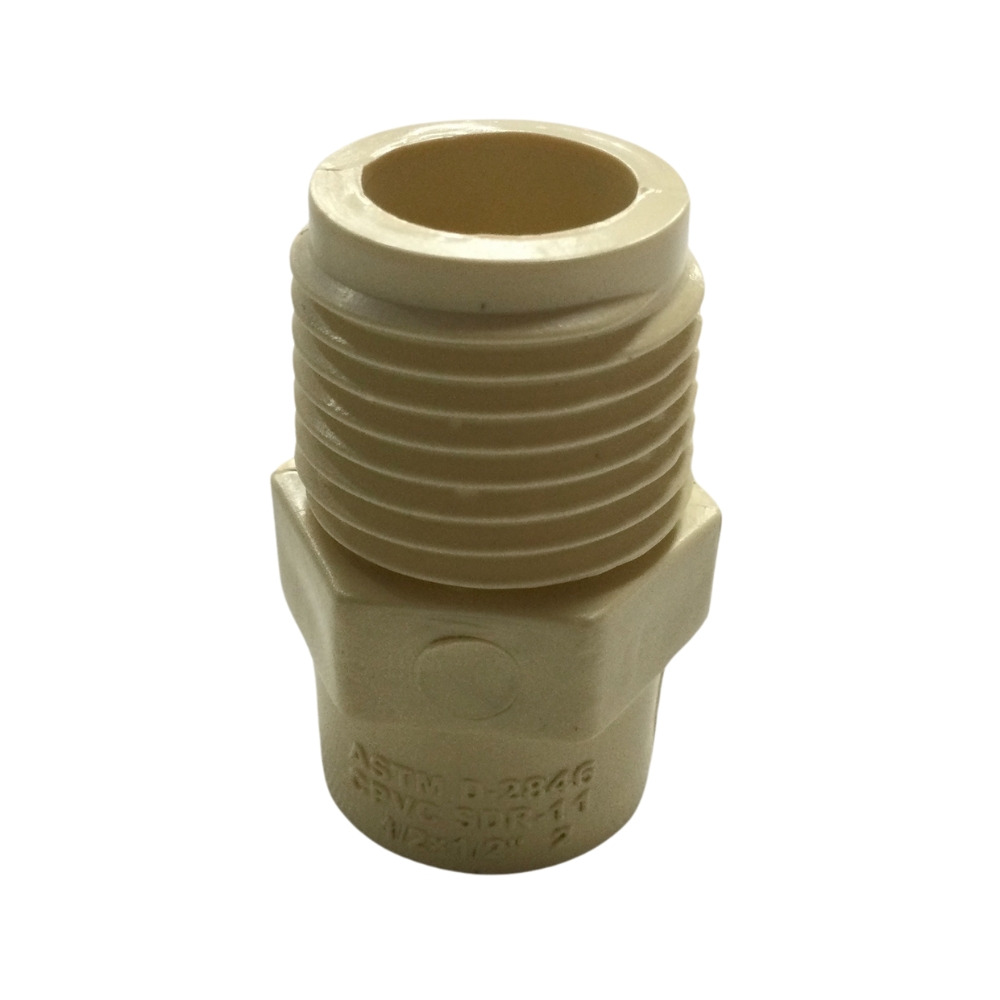 Adaptador macho cpvc cts 12mm-1/2 pulgadas c/c | HOPSA Tienda Online