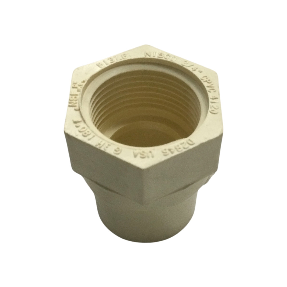Adaptador hembra cpvc cts 18mm-3/4 pulgadas c/c | HOPSA Tienda Online