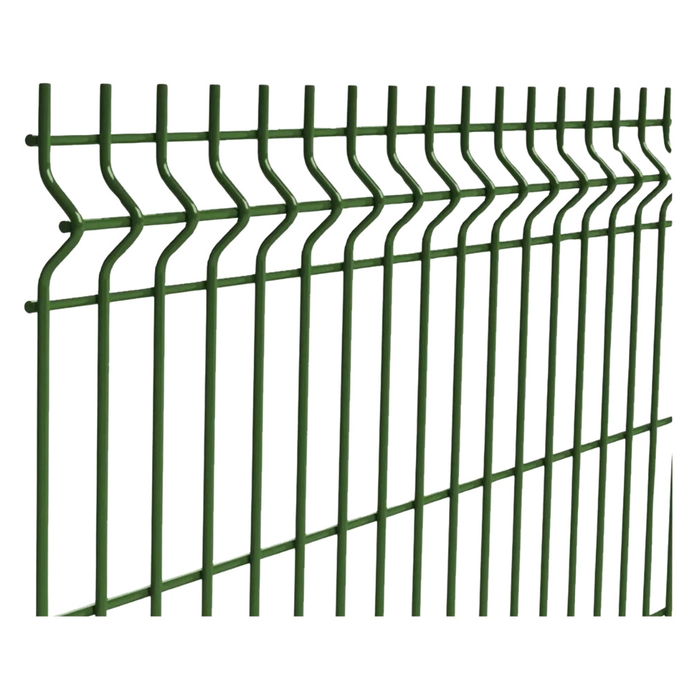 Reja para cerca deacero color verde 2.5 mts x 2 mts astm a510/|a641 ...