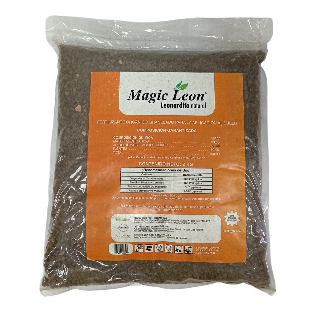 Abono organico magic leÓn 2 kg | HOPSA Tienda Online