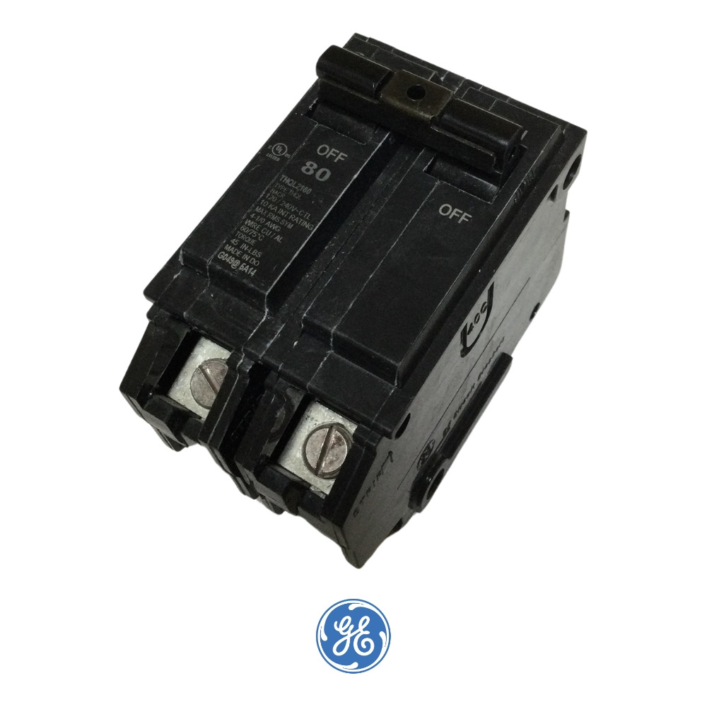 Breaker 80a 2 polos thql2180 120/240v 10ka general electric | HOPSA ...