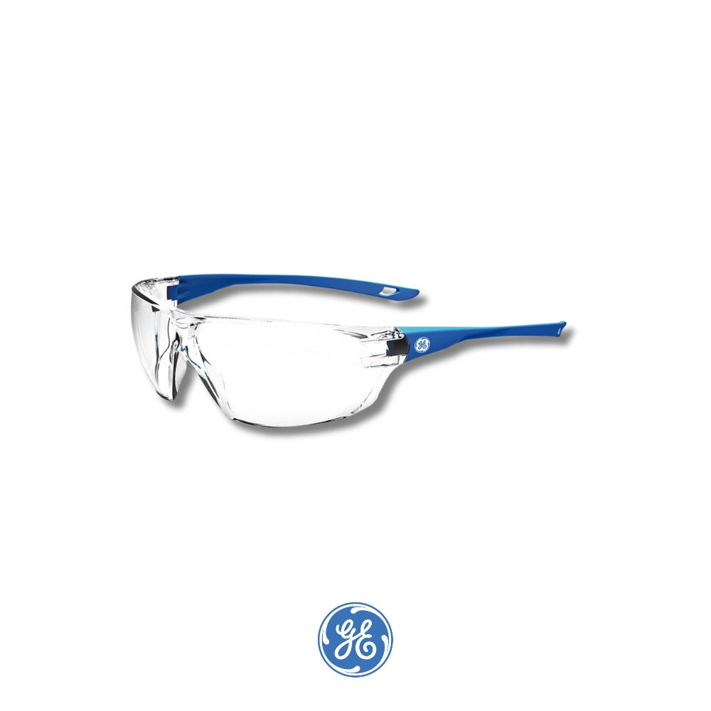 Lente de seguridad anti-rayadura serie 03 ge103c de color azul ansi z87 ...