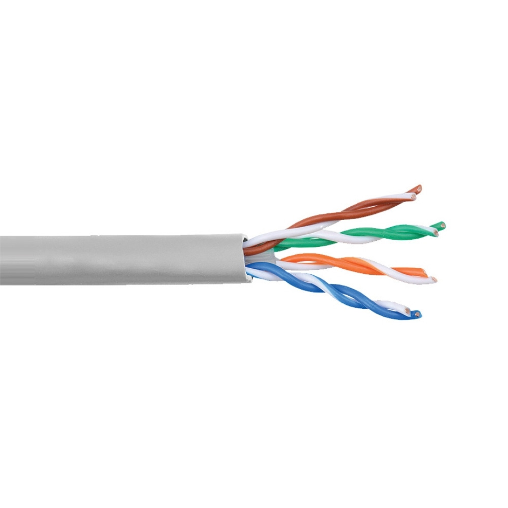 Cable de red utp cat 6e gris - metro | HOPSA Tienda Online