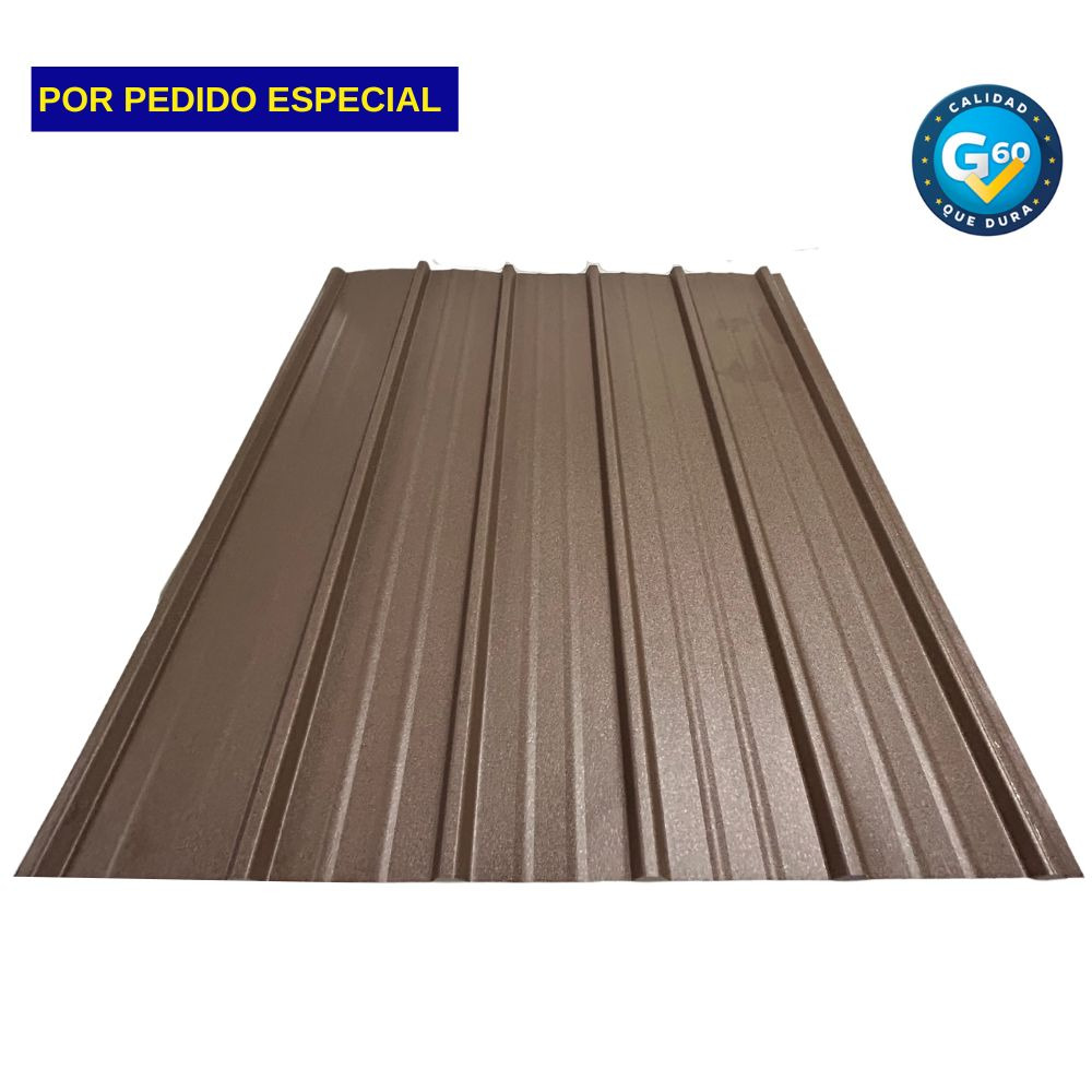 Lamina de zinc canal ancho f2 grafito mate calibre 26 (mts) | HOPSA ...