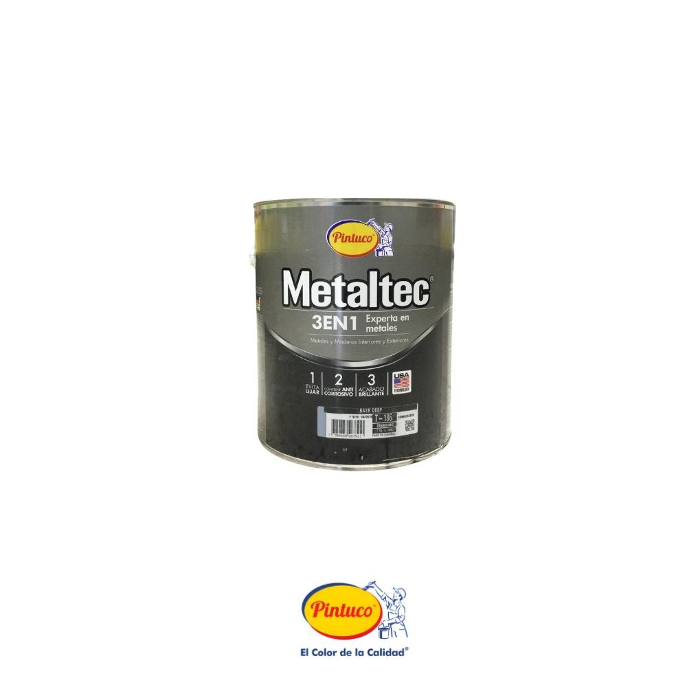 Pintura metaltec 3 en 1 base deep t-186 1 gl pintuco | HOPSA Tienda Online