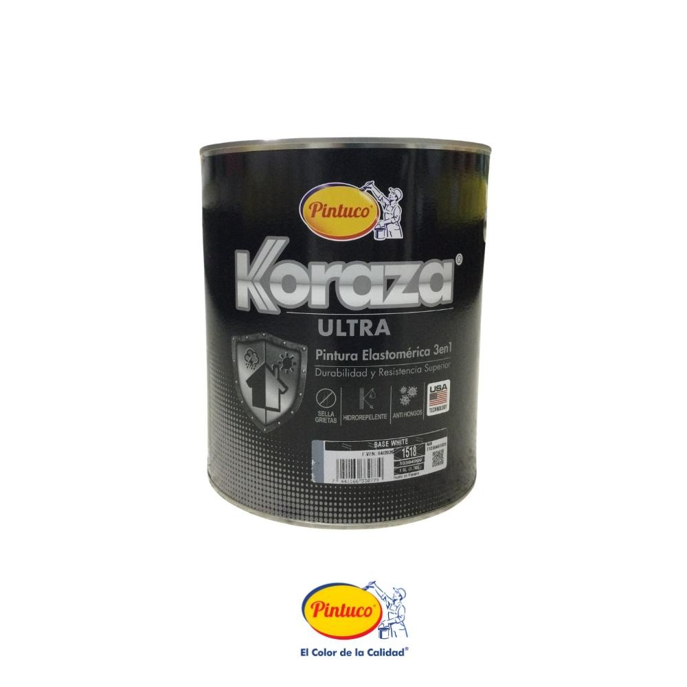 Pintura impermeabilizante koraza ultra blanco 1 gl pintuco | HOPSA ...