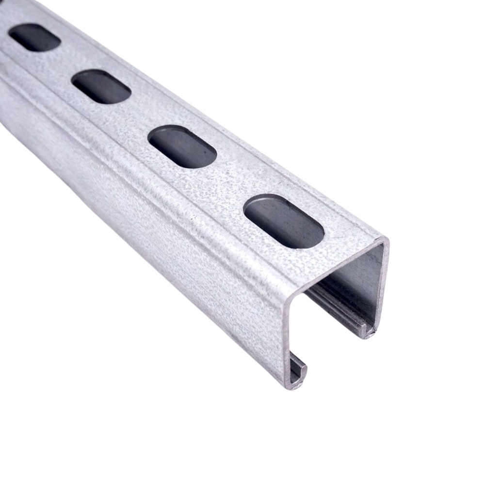 Riel unistrut 1-5/8" x 13/16" x 3m | HOPSA Tienda Online