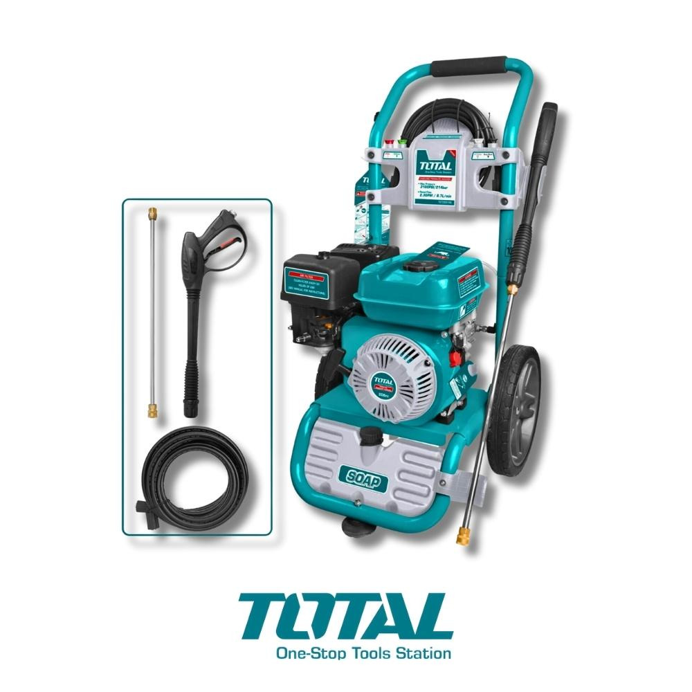 Hidrolavadora a gasolina total 6.0 hp 214 bar (3100 psi) tgt250105 ...