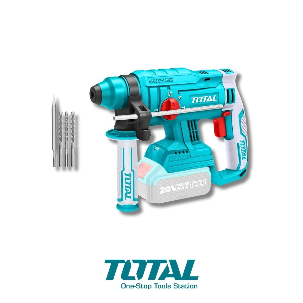 Rotomartillo inalÁmbrico total 20v trhli2201 | HOPSA Tienda Online