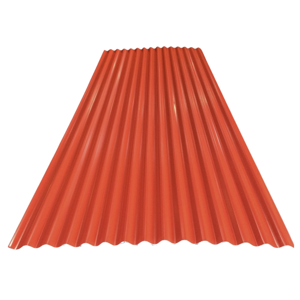 Lamina de zinc canal corriente 42 pulgadas x 15 pies roja calibre 26 ...