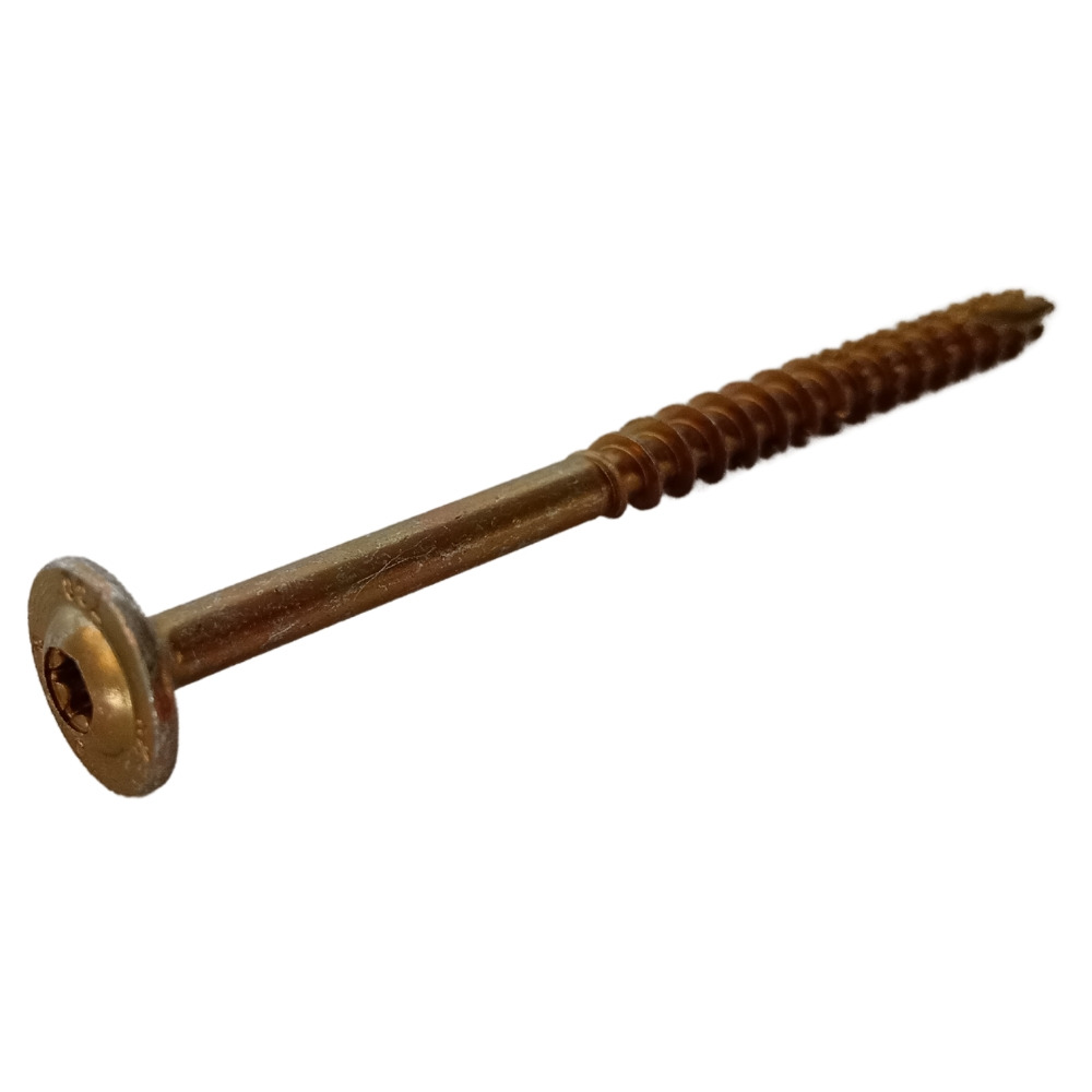 Tornillo tirafondo zinc amarillo 5/16 pulgadas x 4 pulgadas | HOPSA ...