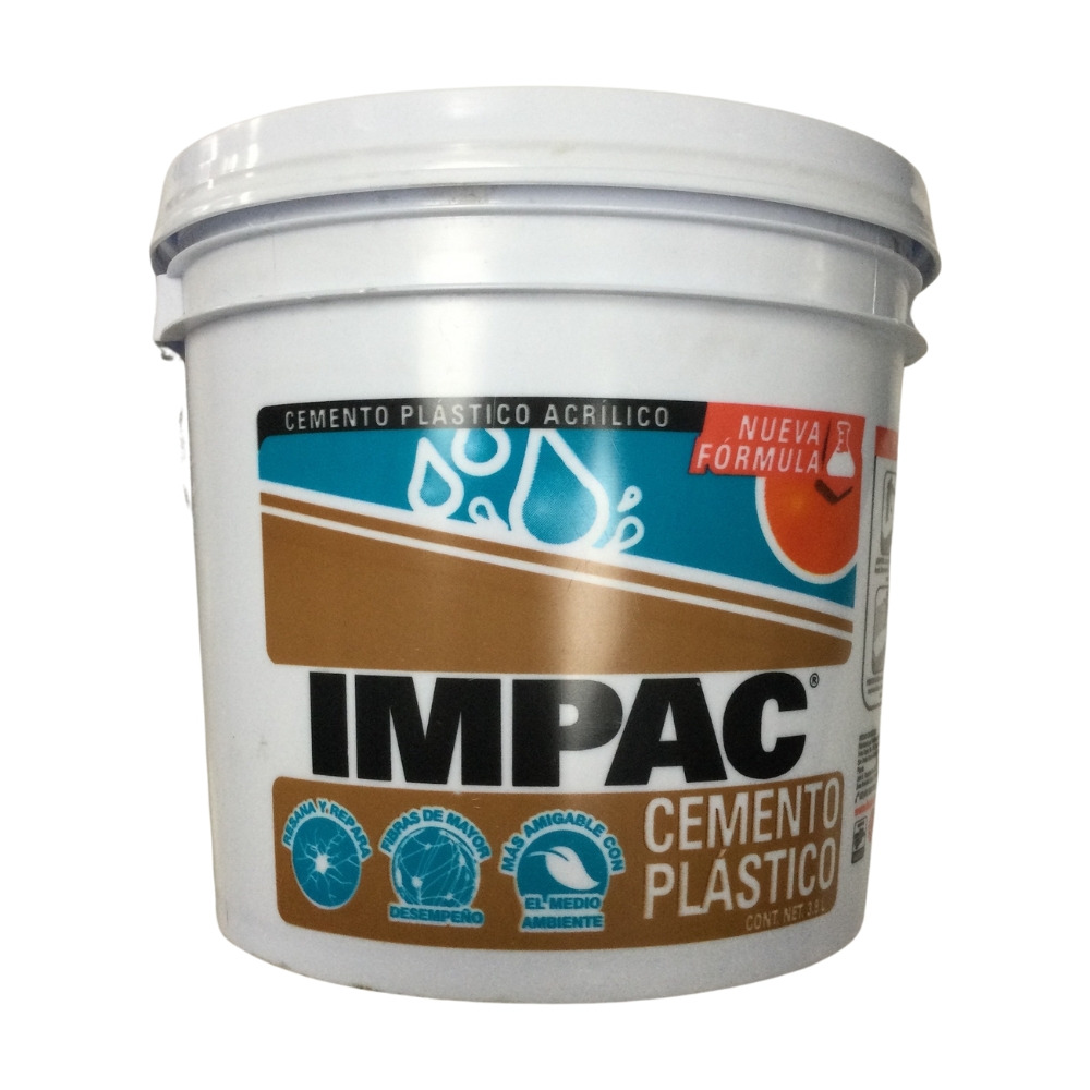 Cemento plastico acrilico impac (1gl/3.8l) | HOPSA Tienda Online