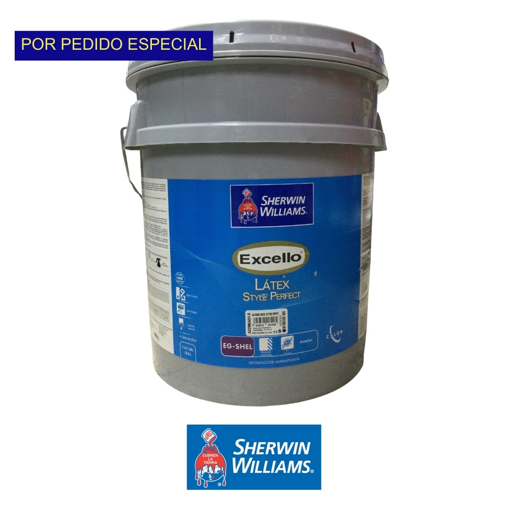 Excello style perfect latex egshel base extra white 5 gl a22wsa51-5 | HOPSA Tienda Online
