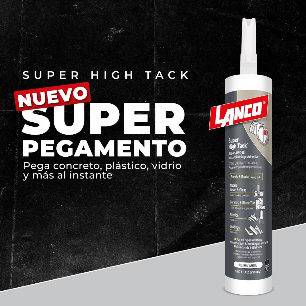 Sellador/adhesivo super high tack all purpose 10 oz cc172-18 lanco | HOPSA Tienda Online