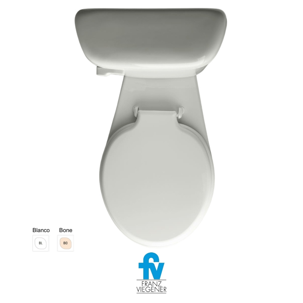 Inodoro fv dos piezas milÁn het palanca color blanco e115-e-bl | HOPSA ...