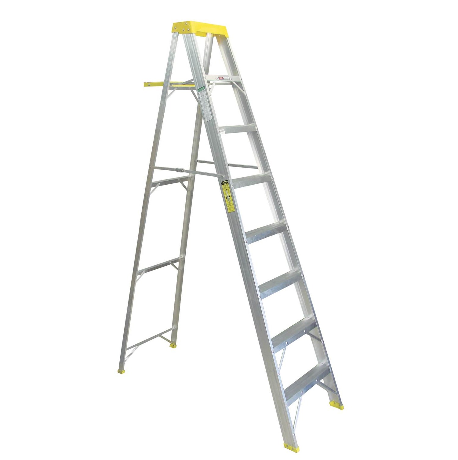 Escalera de tijera comercial 8 pies 225 libras aluminio inco | HOPSA ...