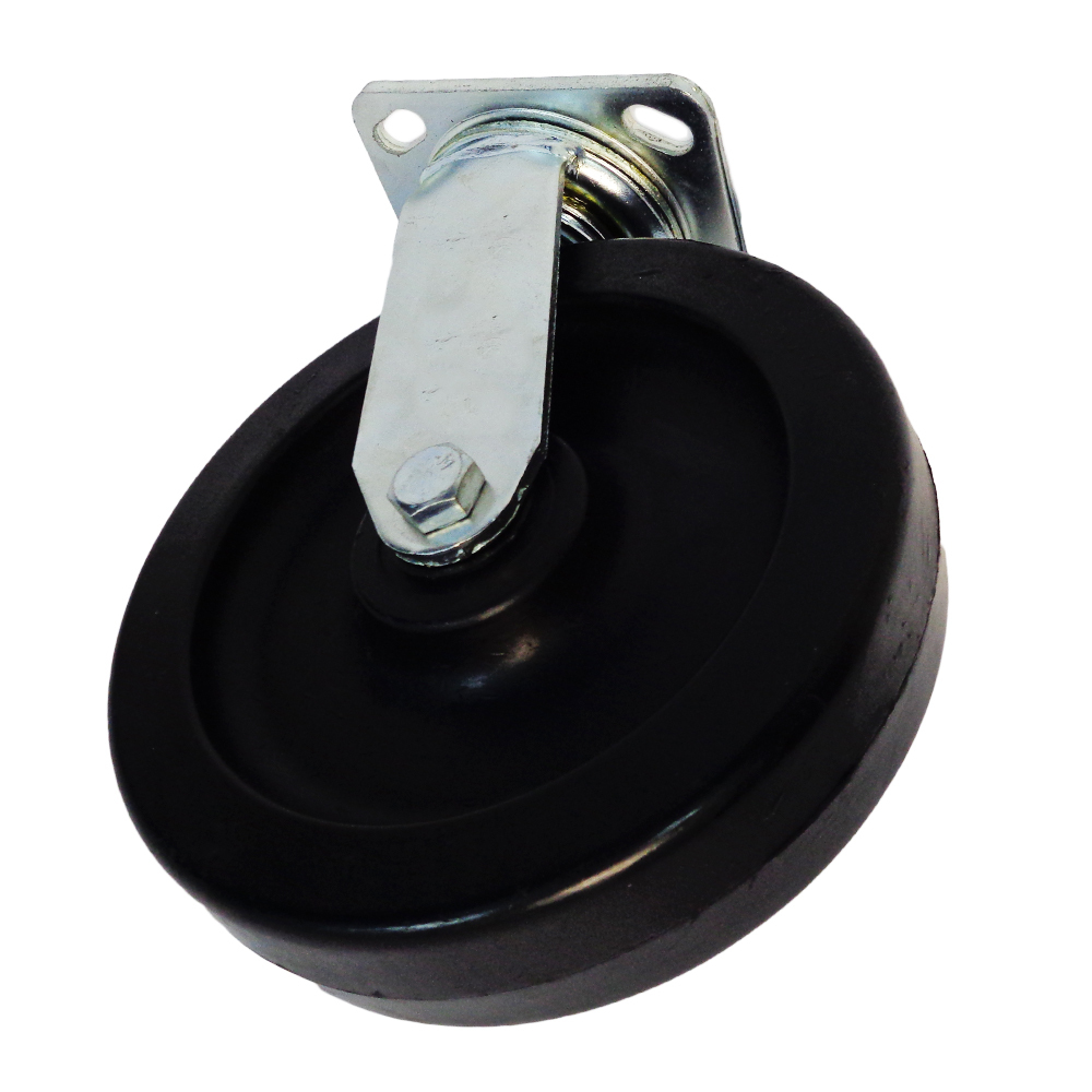 Rodaja de caucho giratoria 8 pulgadas x 2 pulgadas 230 kilogramos k.k. midas | HOPSA Tienda Online