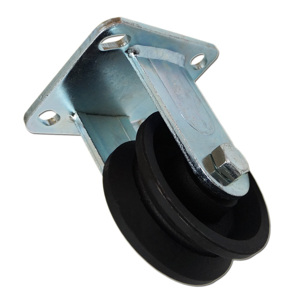 Rodaja v-groved rigida 4 pulgadas x 1 1/2 pulgadas 275 kilogramos k.k ...