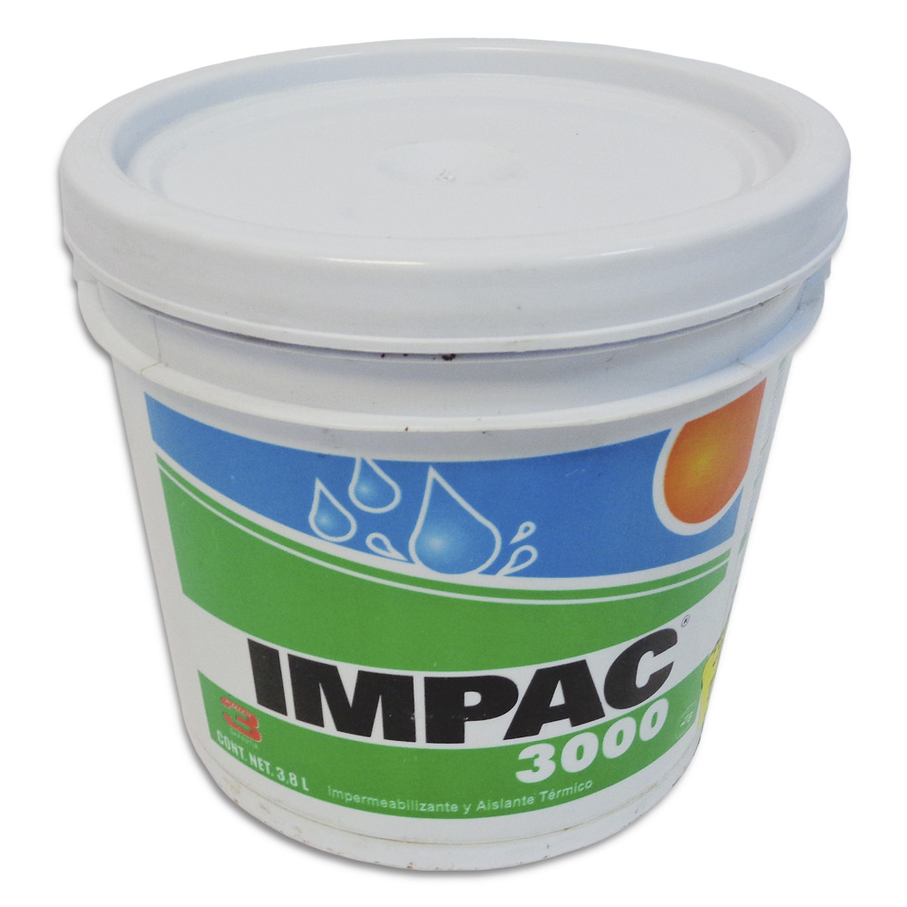 Impermeabilizante impac 3000 rojo teja galon | HOPSA Tienda Online