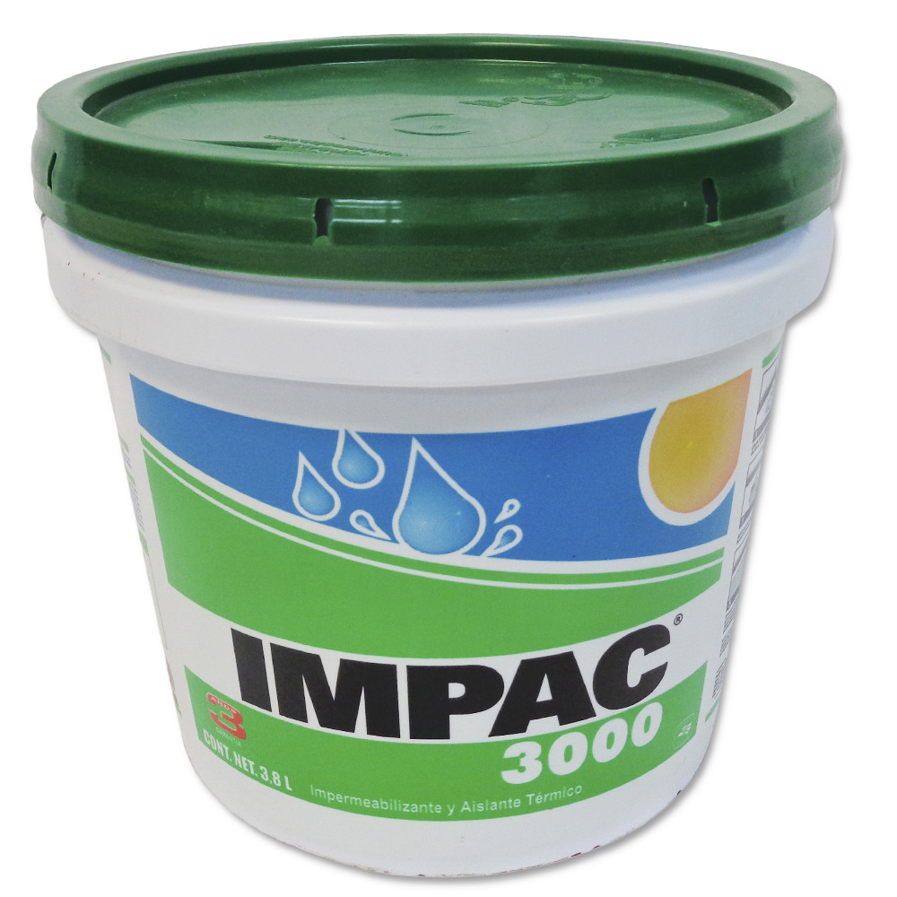 Impermeabilizante impac 3000 terracota galon | HOPSA Tienda Online
