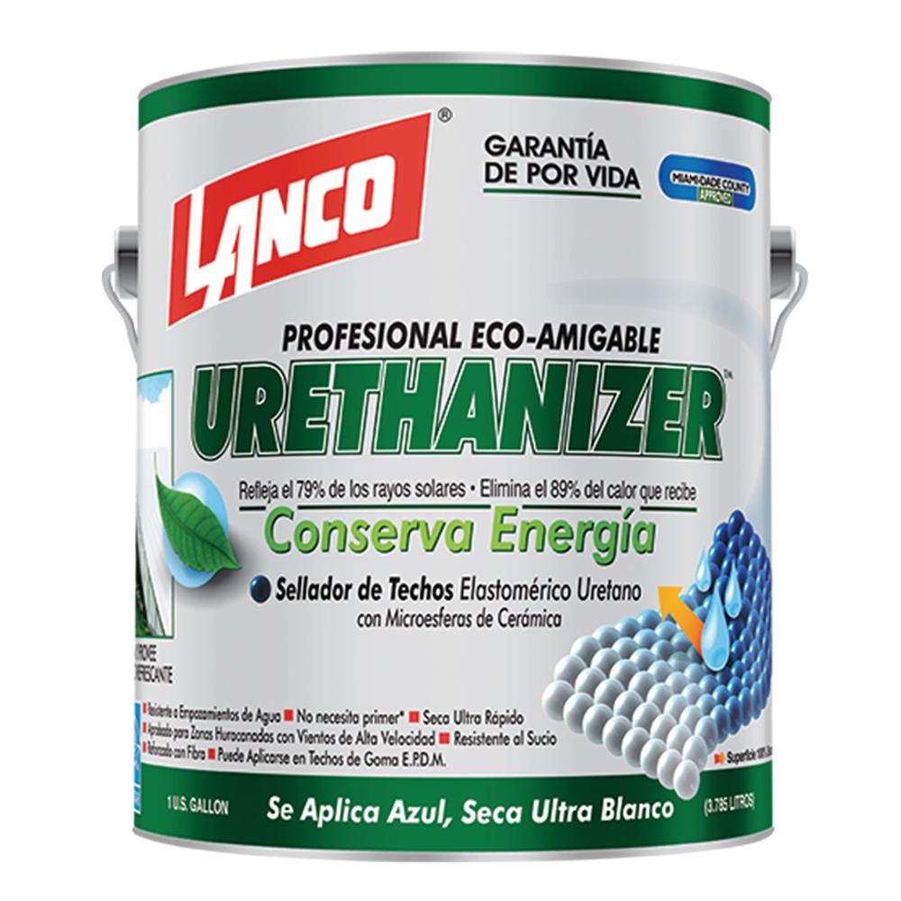 Pintura impermeabilizante para techo urethanizer galon rc994-4 lanco ...