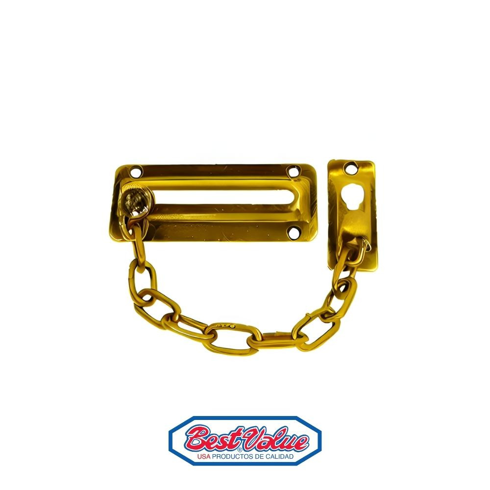 Picaporte con cadena cobre best value | HOPSA Tienda Online