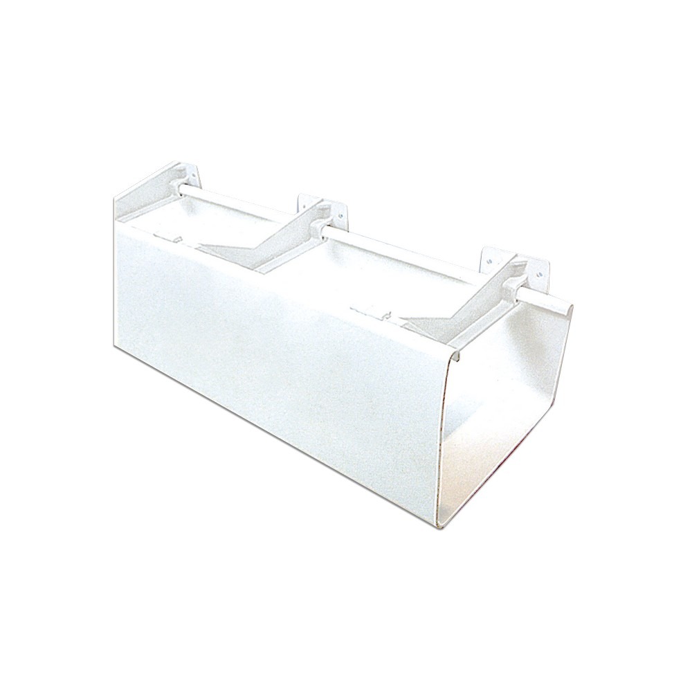 Canal de pvc 3m lisa blanca amanco | HOPSA Tienda Online