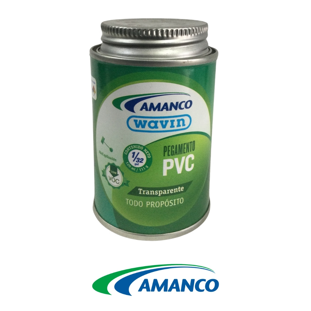 Pegamento transparente p/pvc 1/4 pt | HOPSA Tienda Online