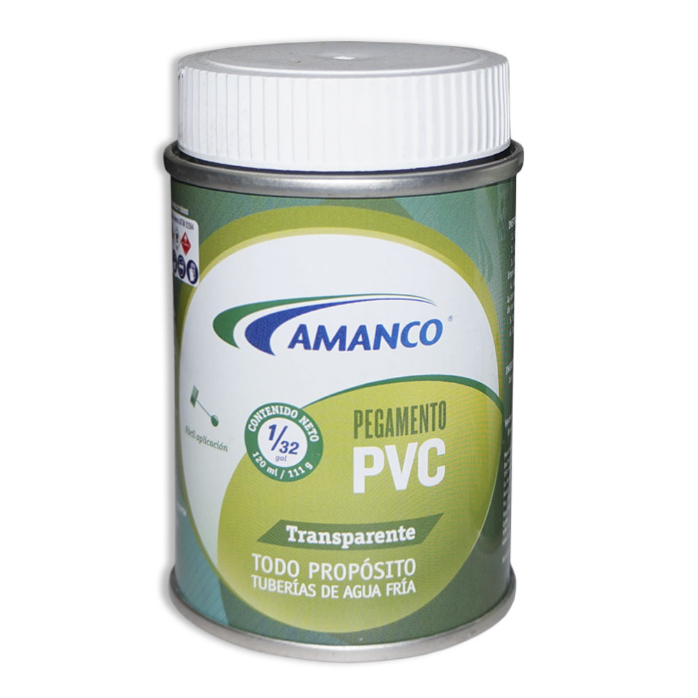 Pegamento transparente p/pvc 1/4 pt | HOPSA Tienda Online