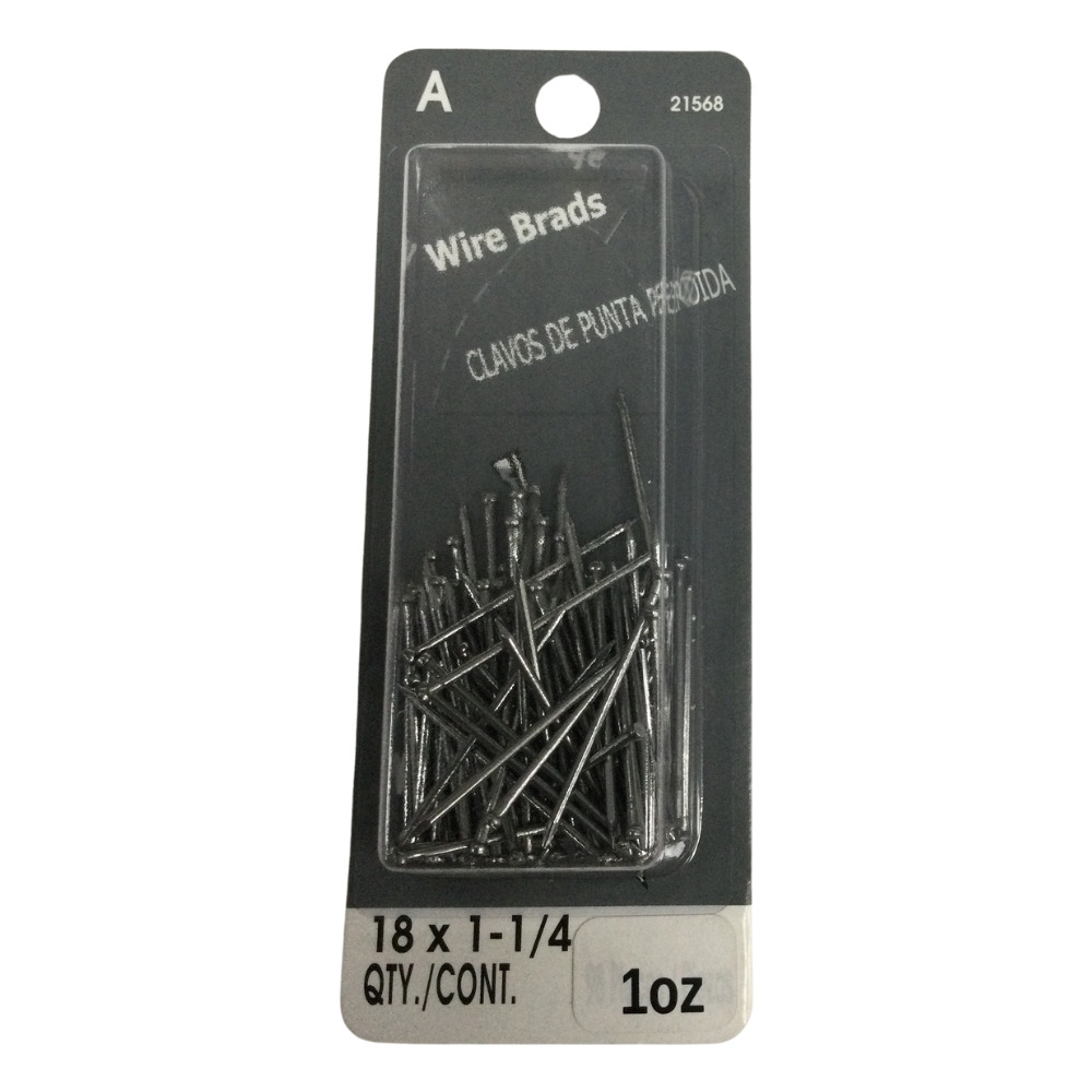 Clavo de alambre sin cabeza 18ga x 1-1/4" | HOPSA Tienda Online