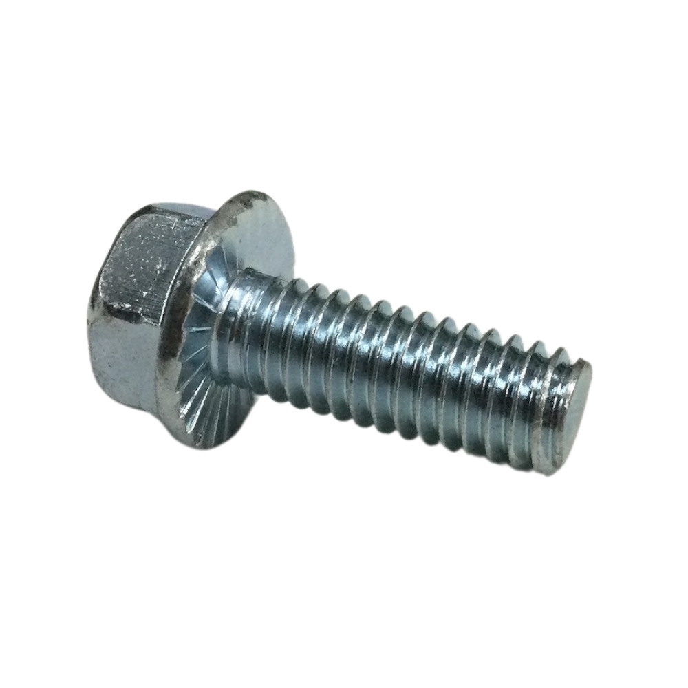 Perno cabeza brida hexagonal dentada grado 5 5/16 pulgadas-18 x 7/8 pulgadas rosca estandar ...